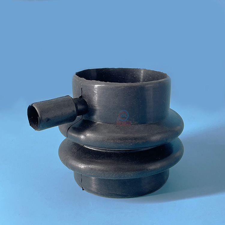 Rubber soft joint with overflow drainage pipe for industrial laundry ...